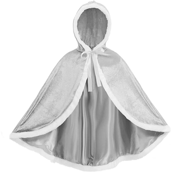 Costumes | Princess Hooded Cape Cloak Costume For Girls Cosplay Dress ...